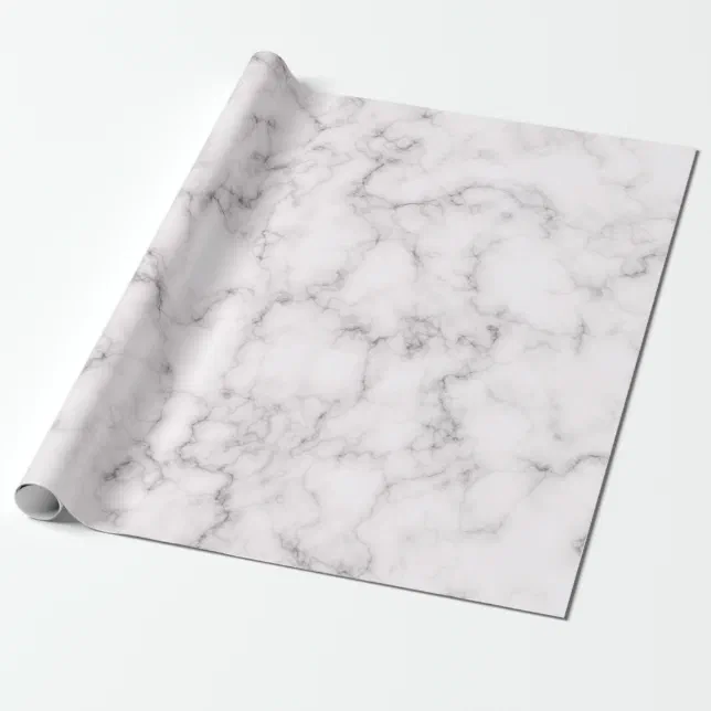 Elegant Marble Wrapping Paper | Zazzle