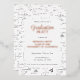 Elegant Mathematic Formulas College Graduation Foil Invitation | Zazzle