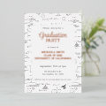 Elegant Mathematic Formulas College Graduation Foil Invitation | Zazzle