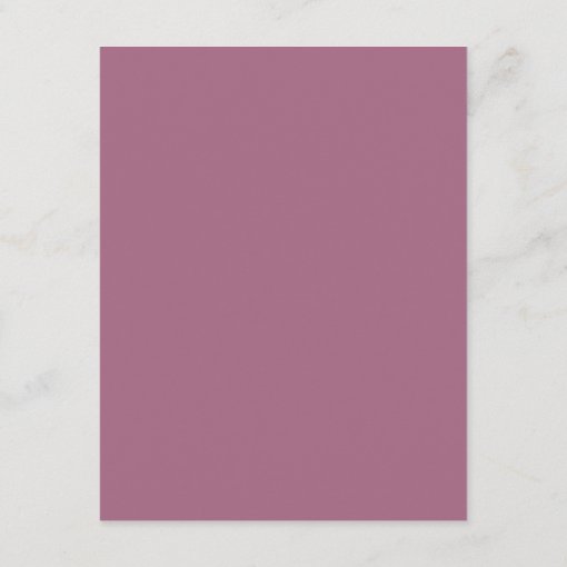 Elegant Mauve Wedding Details Card | Zazzle
