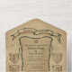 Elegant Medieval Scroll Character Sheet All In One Invitation | Zazzle