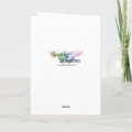 Elegant Metallic Silver Tree Christmas Card | Zazzle
