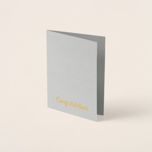 Elegant Mini Wedding Card | Zazzle