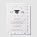 Elegant Minimal Clean Simple Graduation Party Vellum Invitations | Zazzle