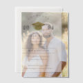 Elegant Minimal Simple Gold Foil Graduation Party Vellum Invitations ...