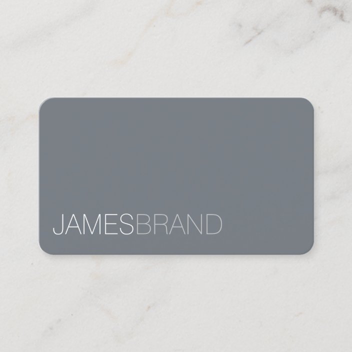 Elegant Minimalist Business Card | Zazzle.com
