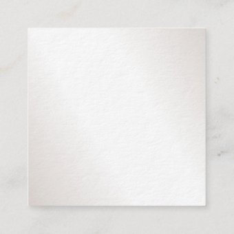 Elegant Minimalist Design Silver Look Plain Luxury Square Business Card ...