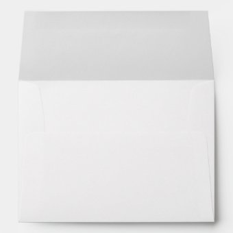 Elegant Minimalist Wedding Invitation Envelope | Zazzle