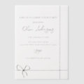 Elegant Minimalistic Graduation Party Vellum Invitations | Zazzle