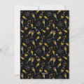 Elegant Modern Black Gold Photo New Year Card | Zazzle