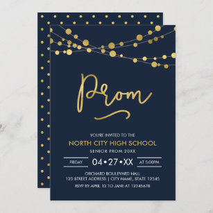 Prom Invitations | Zazzle