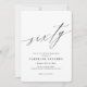 Elegant Modern Calligraphy 60th Birthday Invitation | Zazzle