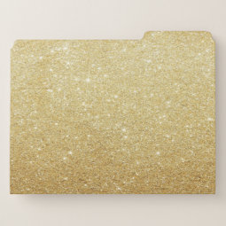 Elegant Modern Gold Glitter, Elephant File Folder | Zazzle
