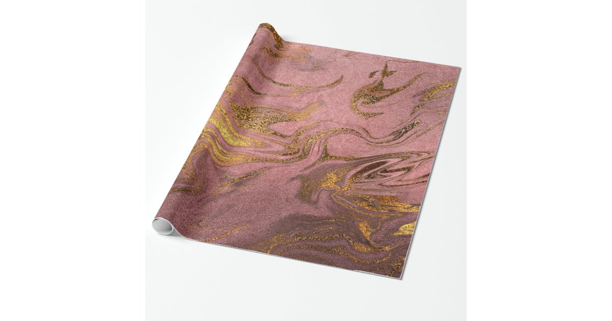 Elegant modern gold & rose gold marble look wrapping paper | Zazzle Elegant modern gold & rose gold marble look wrapping paper | Zazzle