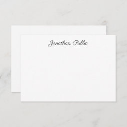 Elegant Modern Handwriting Script Name Template | Zazzle