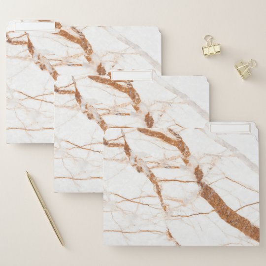 Elegant Modern Marble Stone Texture File Folder | Zazzle.com