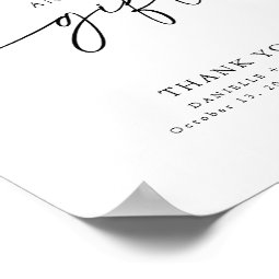 Elegant Modern Minimalist Cards And Gifts Sign | Zazzle