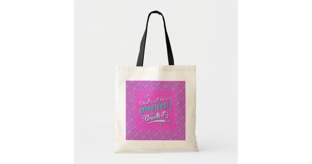 Elegant Modern Motivation Best Popular Message Tote Bag | Zazzle