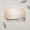 Elegant Modern Professional Luminouse Business Card | Zazzle