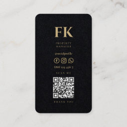 Elegant Modern Realtor Real Estate Agent Monogram Business Card | Zazzle