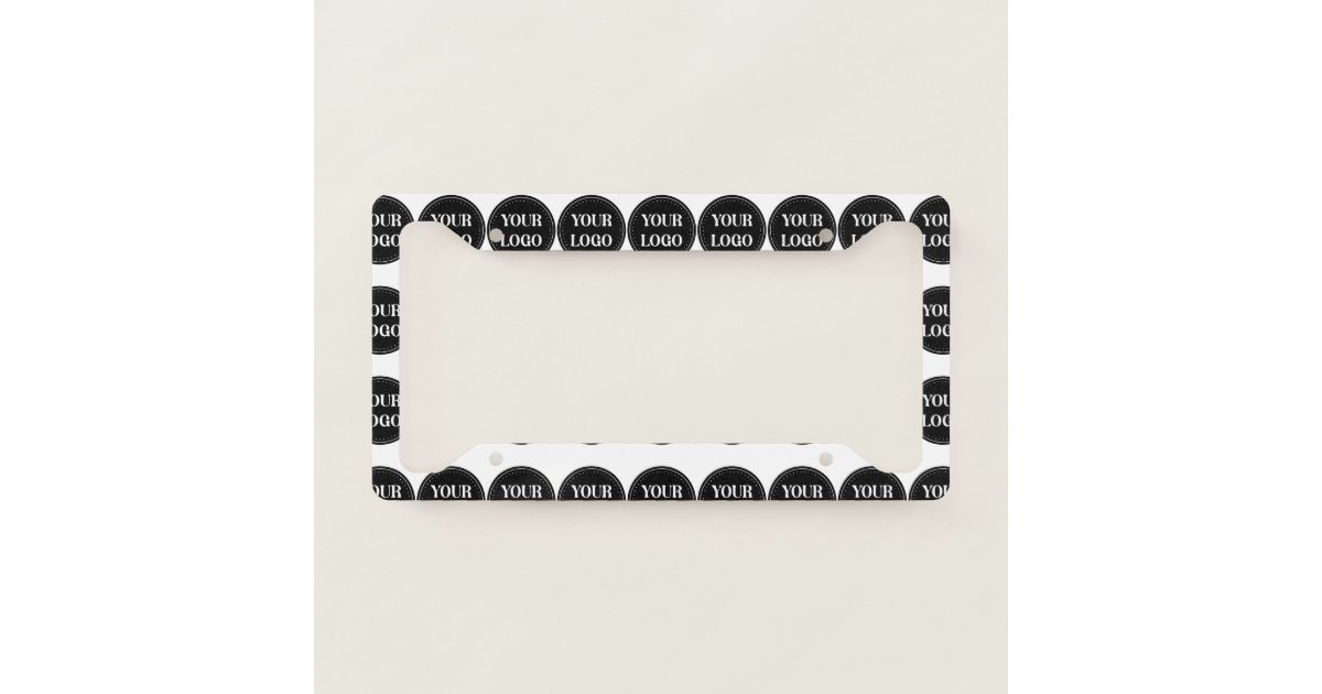 elegant, modern, refined, & editable. license plate frame | Zazzle