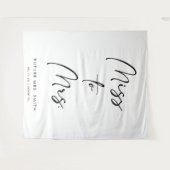Elegant Modern Script | Bridal Shower Backdrop | Zazzle