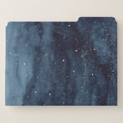 Elegant Modern Silver Mandala Stripe Navy Blue File Folder | Zazzle