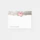 Elegant Modern Stylish,Flower-Personalized Post-it Notes | Zazzle