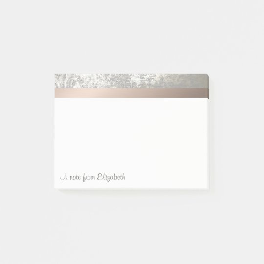 Elegant Modern Stylish-Personalized Post-it Notes | Zazzle.com