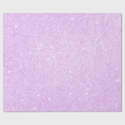 Elegant modern stylish purple glitter wrapping paper | Zazzle