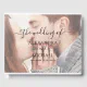 Elegant Modern Transparent Photo Wedding Guest Book | Zazzle