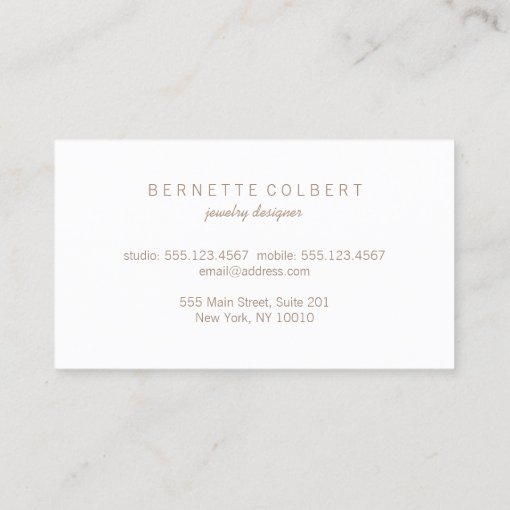 Elegant Modern Two Initial Monogram Professional 2 Business Card | Zazzle