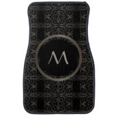 Elegant monogram Car Mats Full Set (set of 4) | Zazzle
