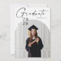 Elegant Multi-Photo Collage Graduation Invitation | Zazzle