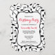 Elegant Music Notes Themed Birthday Party Invite | Zazzle