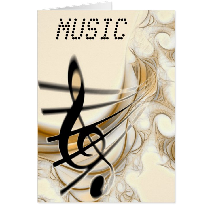 Elegant Musical Note | Zazzle