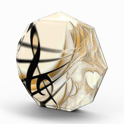 Elegant Musical Note Award | Zazzle