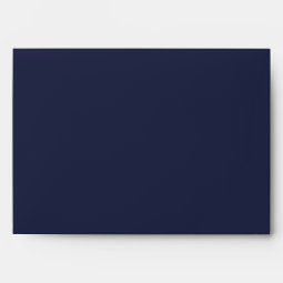 Elegant Navy Blue Envelope | Zazzle