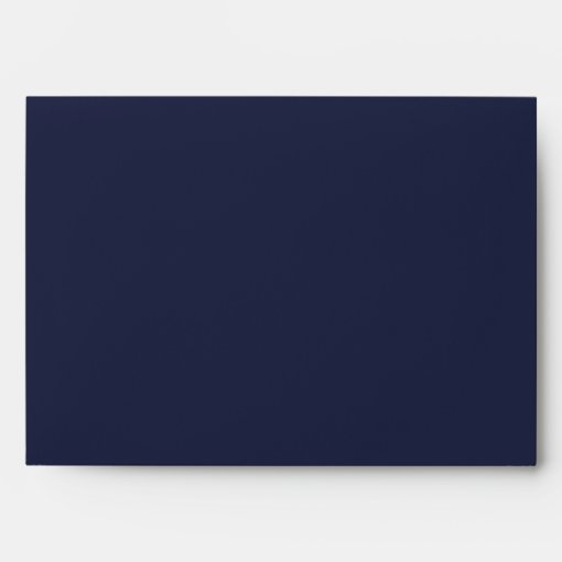 Elegant Navy Blue Envelope | Zazzle