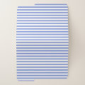 Elegant Navy Blue Striped File Folder | Zazzle