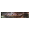 Elegant Nebula Desk Name Plate | Zazzle