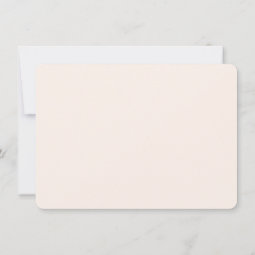 Elegant Neutral Boho Watercolor Floral Personal Note Card | Zazzle