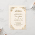 Elegant Nikkah Ceremony Invitations | Zazzle