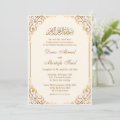 Elegant Nikkah Ceremony Invitations | Zazzle
