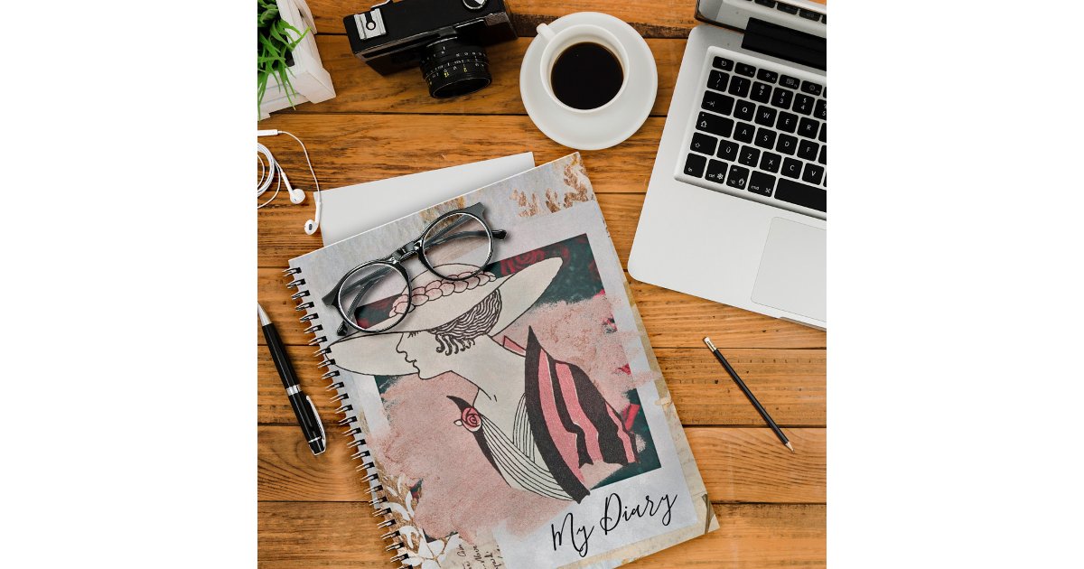 Elegant Nostalgia Notebook | Zazzle