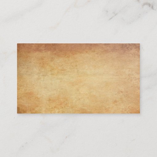 Elegant Nostalgic Old Paper Look Premium Thick Business Card | Zazzle