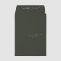 Elegant Olive Green Wedding Thick Cardstock Envelope Mailers | Zazzle