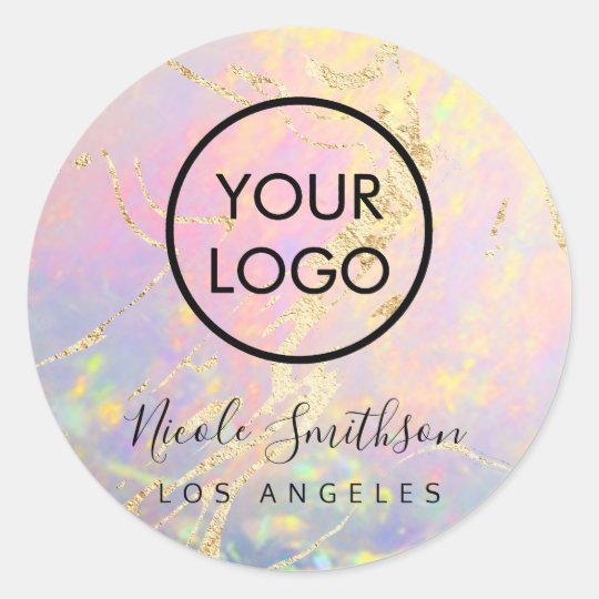 elegant opal Sticker | Zazzle.com