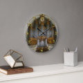 Elegant organ clock | Zazzle