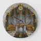 Elegant organ clock | Zazzle